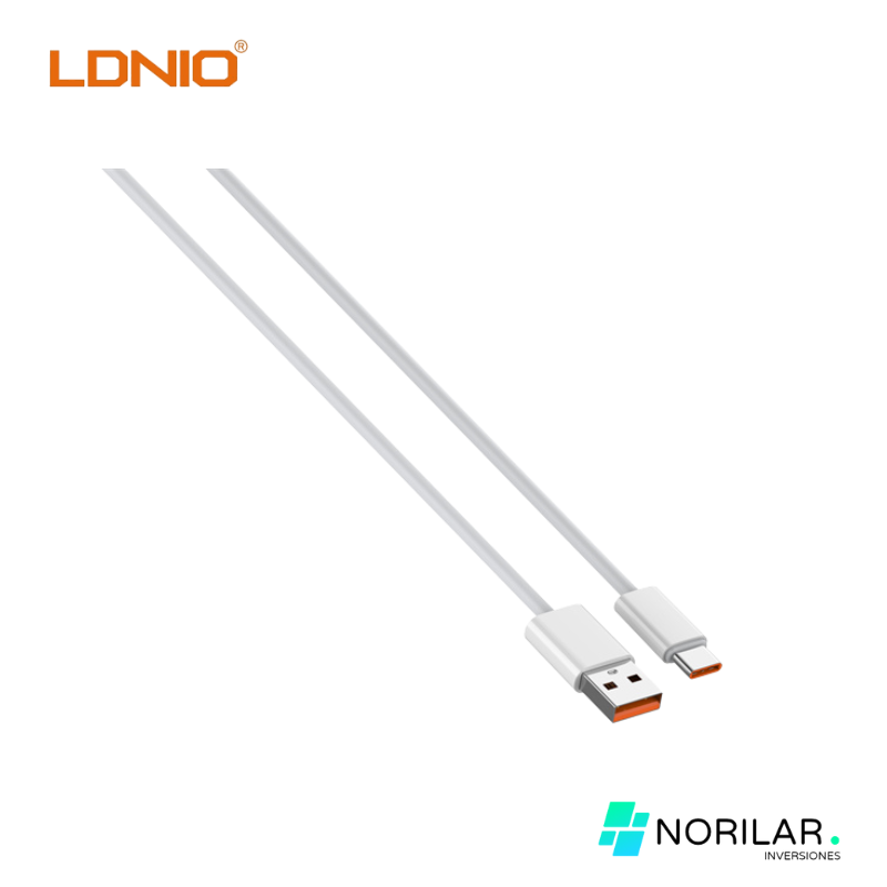 CABLE DE DATOS Y CARGA RAPIDA DE 25W LS891 LDNIO - Inversiones Norilar